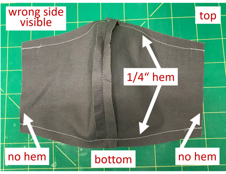 Sewn mask - Seattle Makers