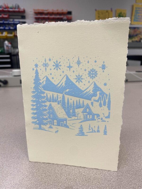 Holiday Card Printmaking Workshop - Seattle Makers